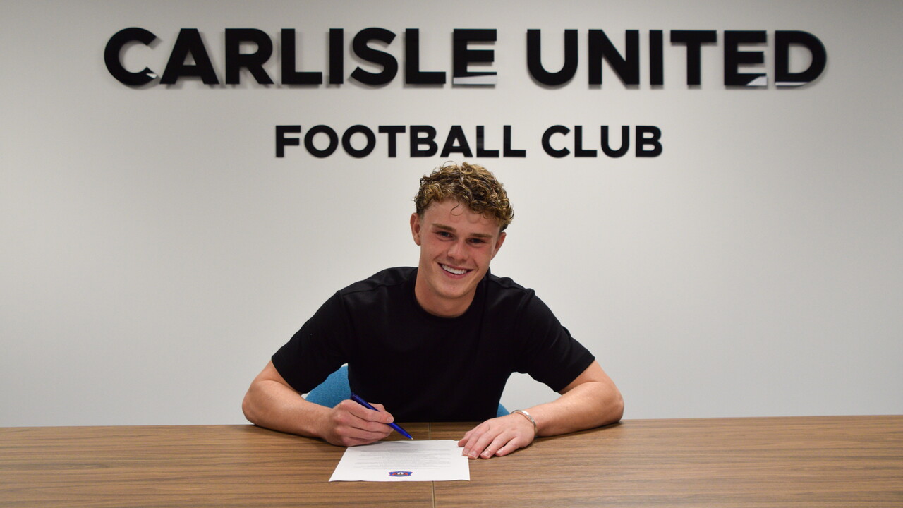 HAYDEN ATKINSON SIGNS PROFESSIONAL CONTRACT | Carlisle United Football Club