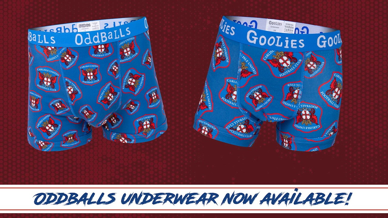 BLUES STORE: OddBalls underwear now available | Carlisle United ...