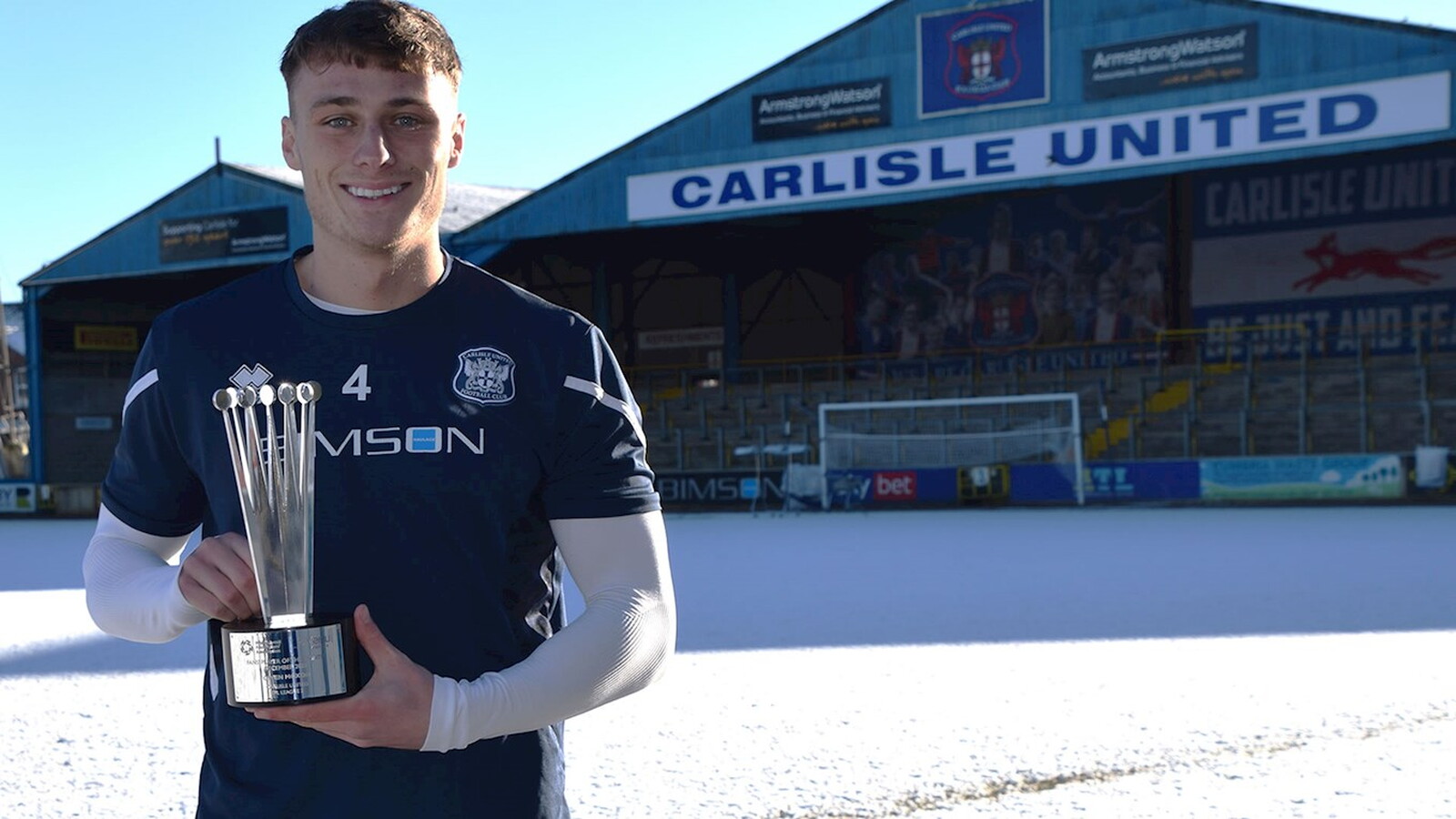 PFA: Moxon wins the monthly award | Carlisle United Football Club
