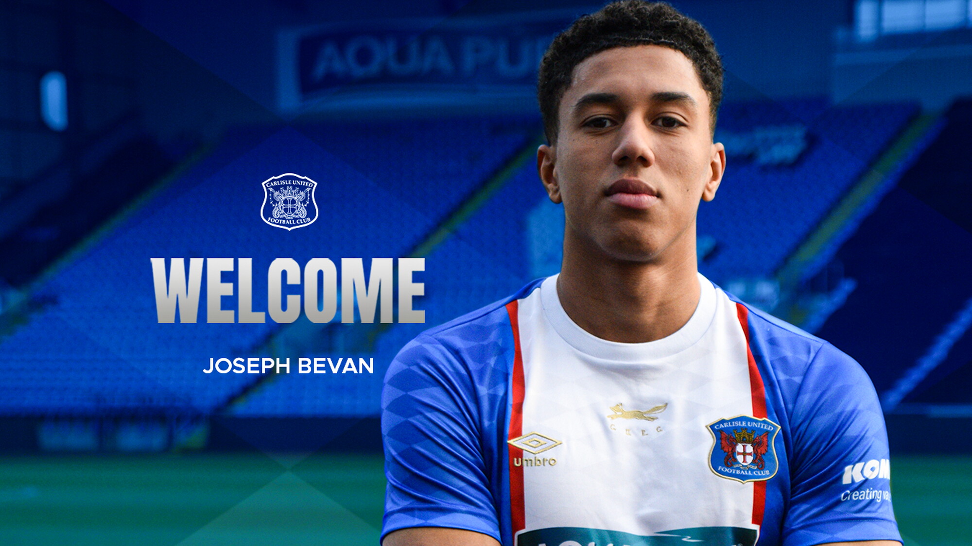 JOSEPH BEVAN JOINS ON LOAN | Carlisle United Football Club