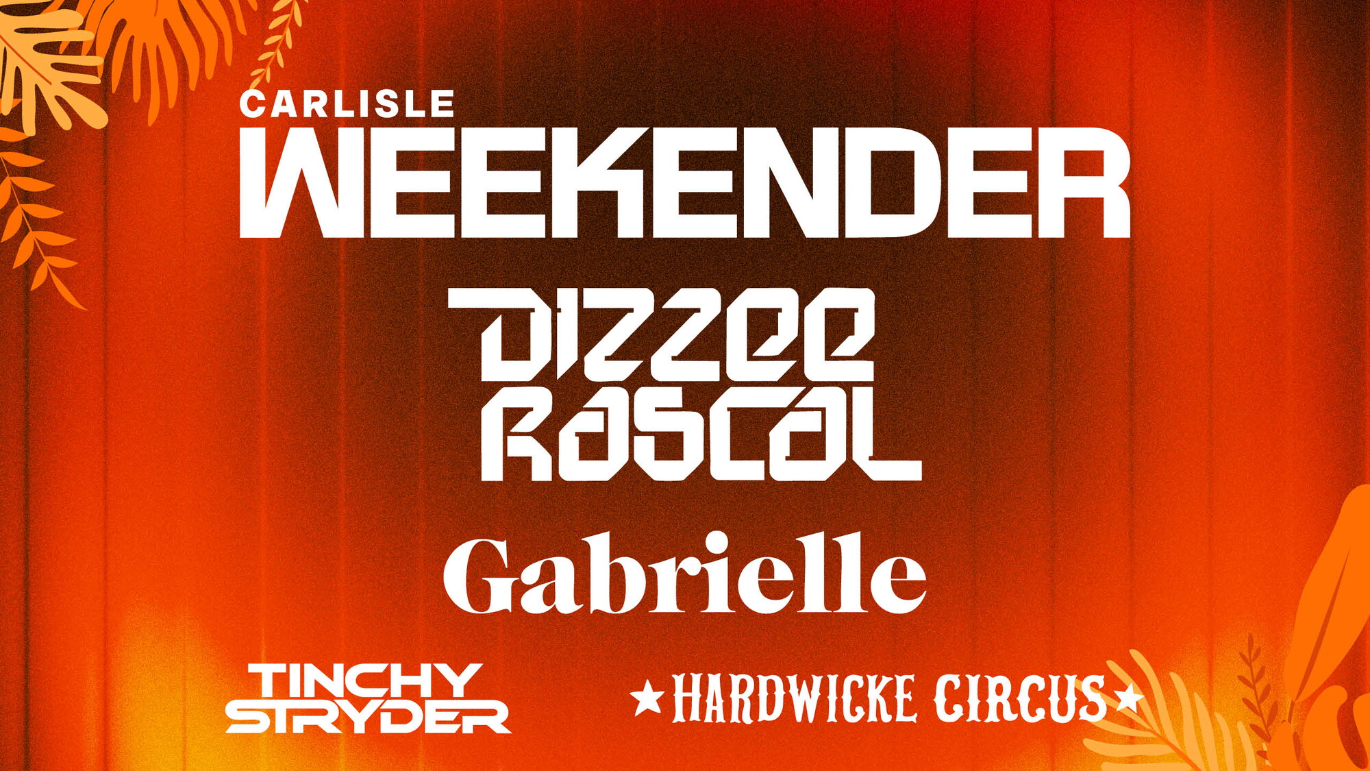 DIZZEE RASCAL AND GABRIELLE TO PERFORM AT CARLISLE WEEKENDER | Carlisle ...