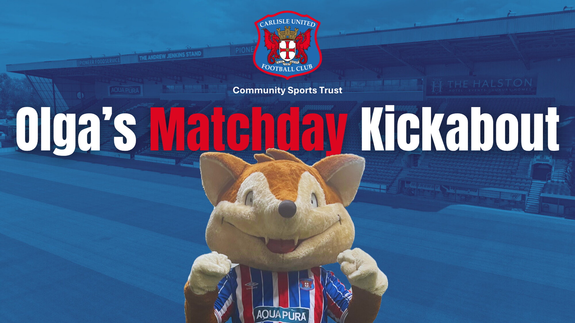 OLGA'S MATCHDAY KICKABOUT | Carlisle United Football Club