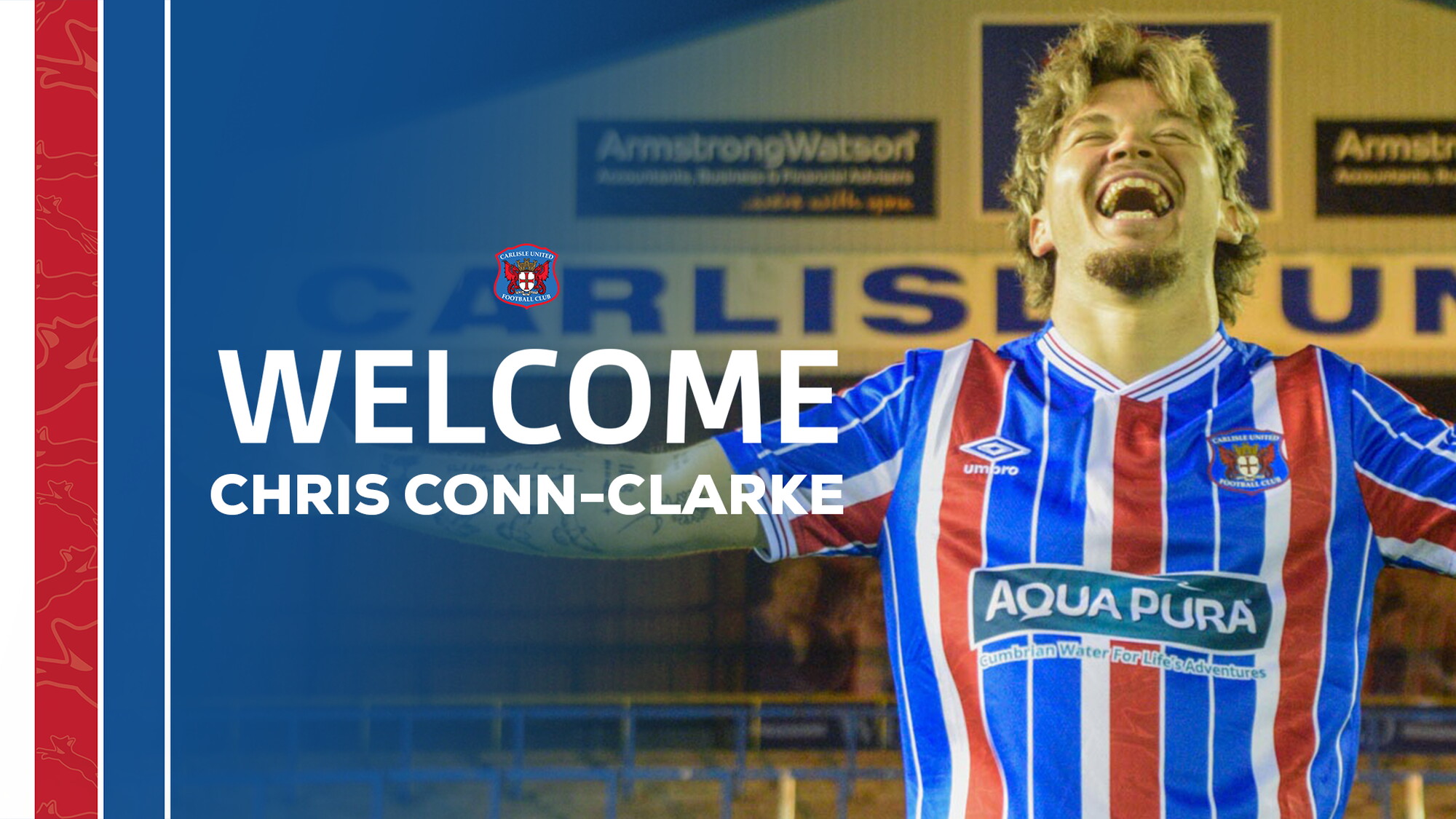 UNITED SECURE CONN-CLARKE LOAN DEAL | Carlisle United Football Club