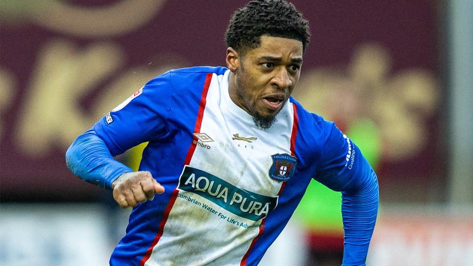 KADEEM HARRIS SPEAKS AFTER SIGNING CONTRACT EXTENSION | Carlisle United ...
