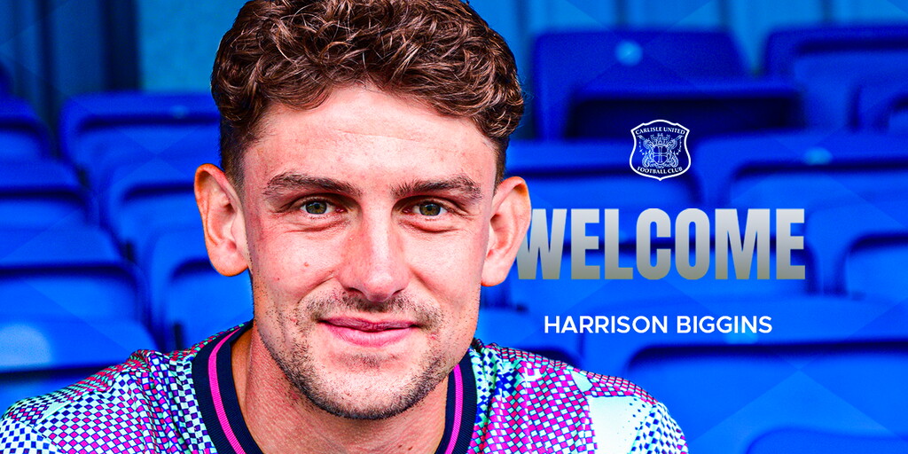 HARRISON BIGGINS JOINS ON LOAN | Carlisle United Football Club