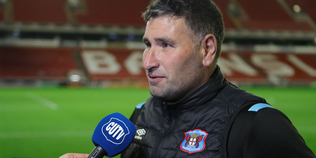 MARK BIRCH SPEAKING AFTER THE CARLISLE CITY GAME | Carlisle United ...