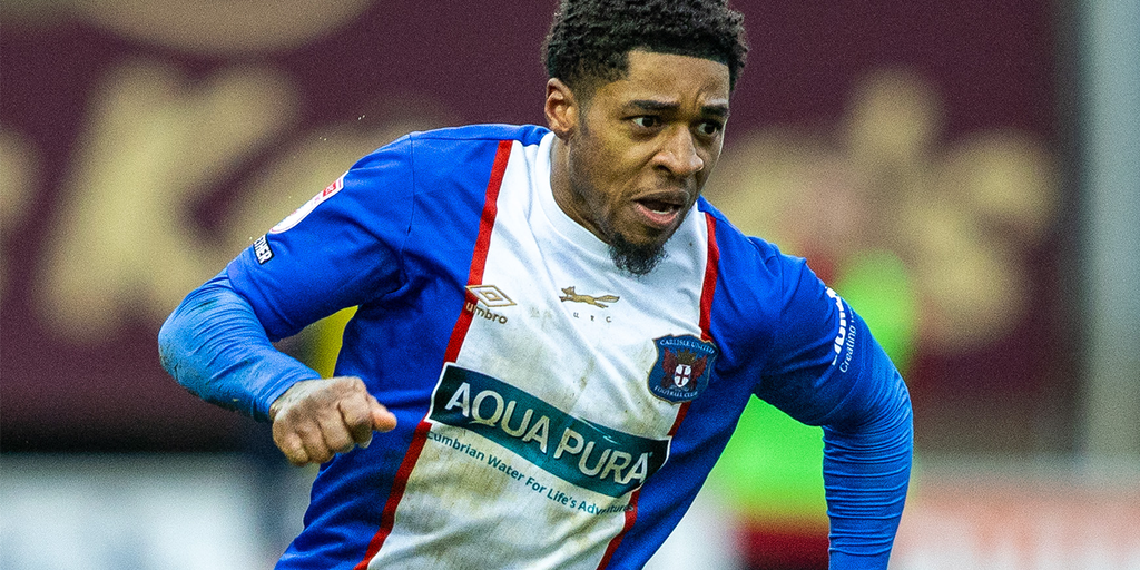 KADEEM HARRIS SPEAKS AFTER SIGNING CONTRACT EXTENSION | Carlisle United ...