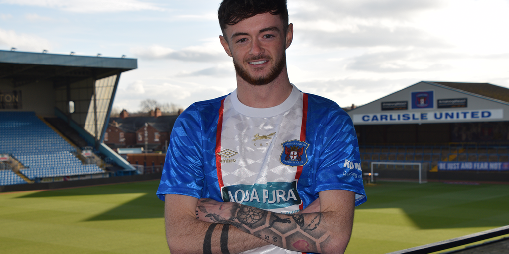 Joe Hugill Speaking After Arriving At Brunton Park Carlisle United