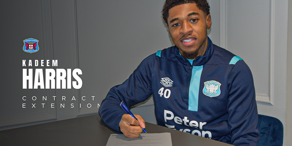 KADEEM HARRIS AGREES CONTRACT EXTENSION | Carlisle United Football Club